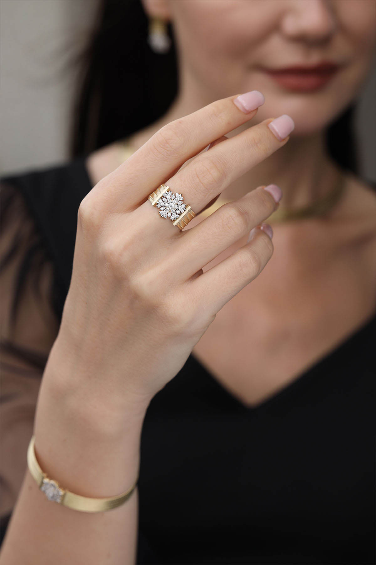 Altın Trabzon Hasır Set Patulya - ELZ0000000509 / Elizi Hasır