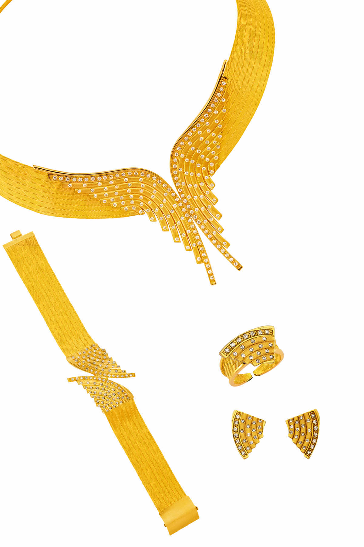 22 ve 14 Ayar Altın Trabzon Set - 2018-54 / Elizi Hasır