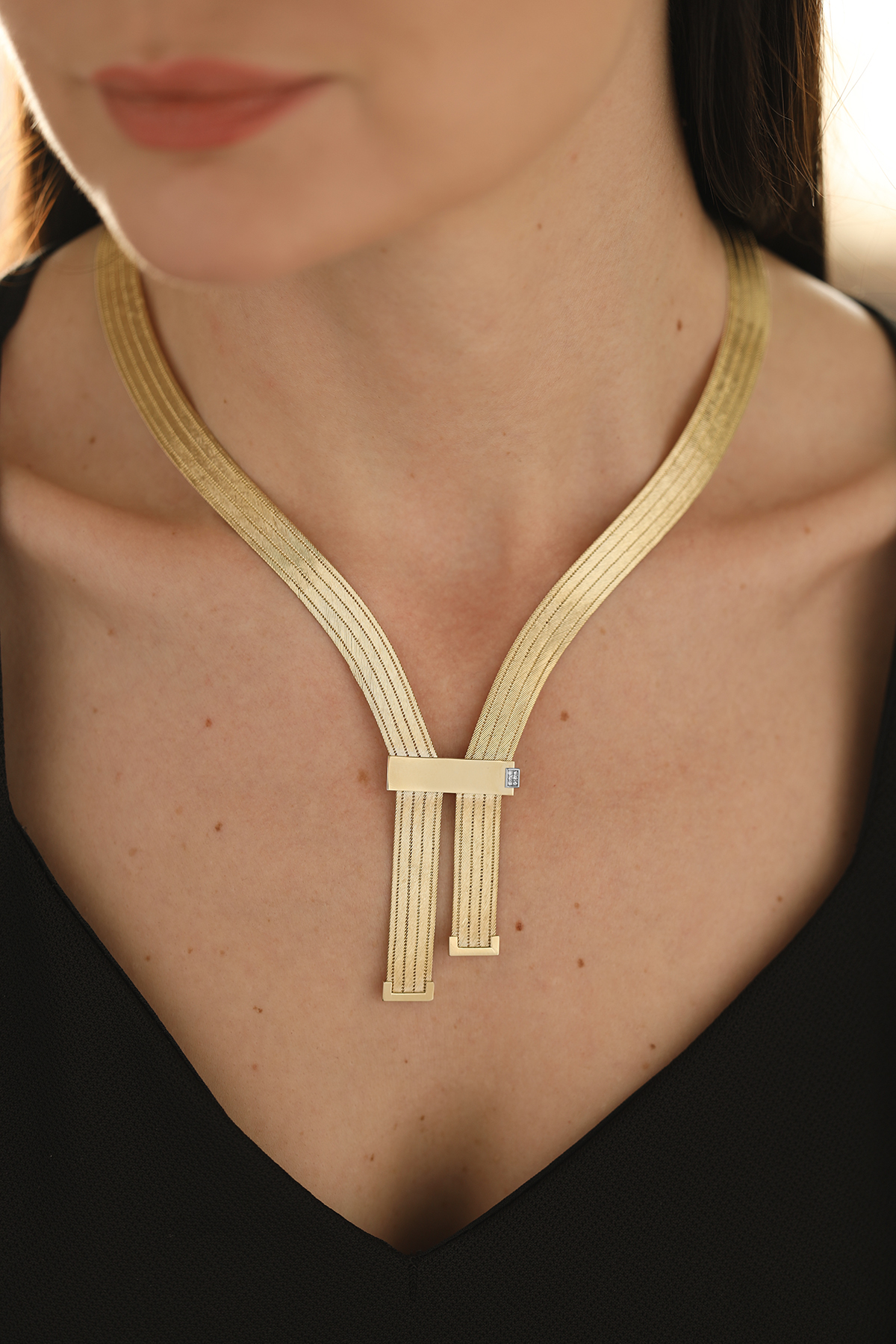 Trabzon Hasır Set 7/24 17 Sıra Bilezik 5 Sıra Gerdanlık - ELZ0000000767 ...