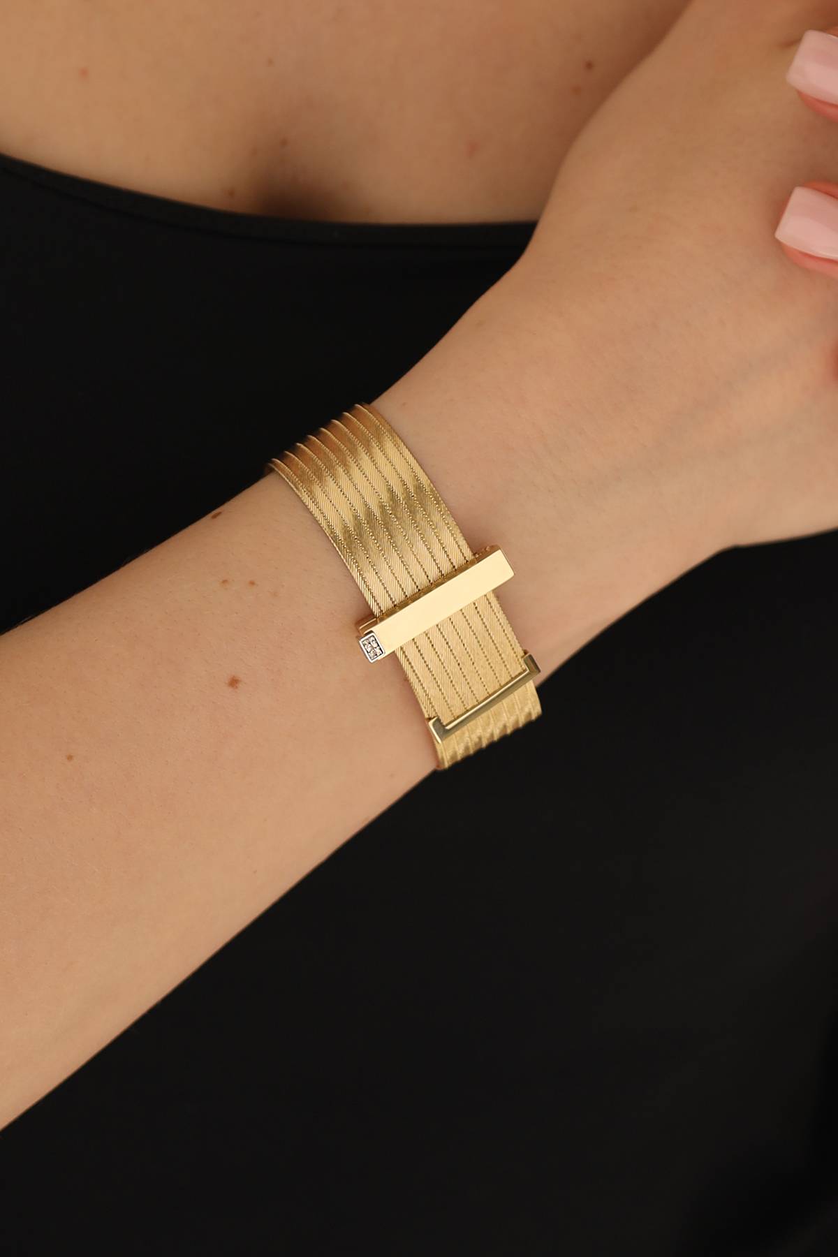 Trabzon Hasır Set 7/24 9 Sıra Bilezik 5 Sıra Gerdanlık - ELZ0000000718 ...